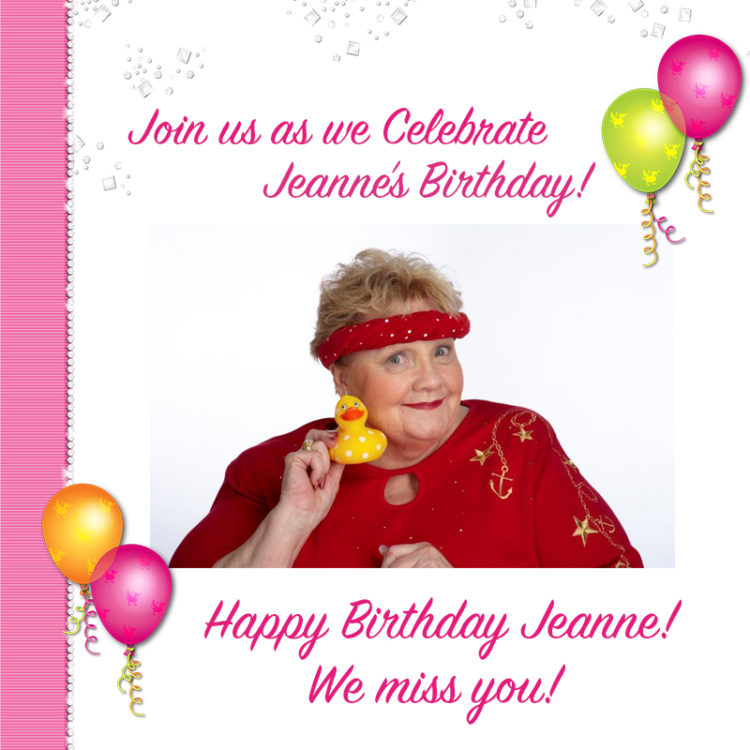 Happy Birthday Jeanne!