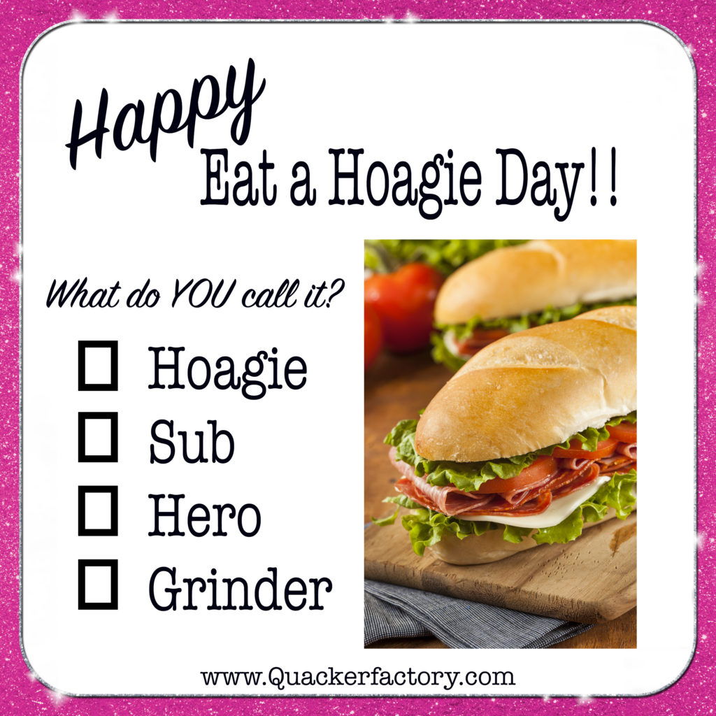 National Hoagie Day!