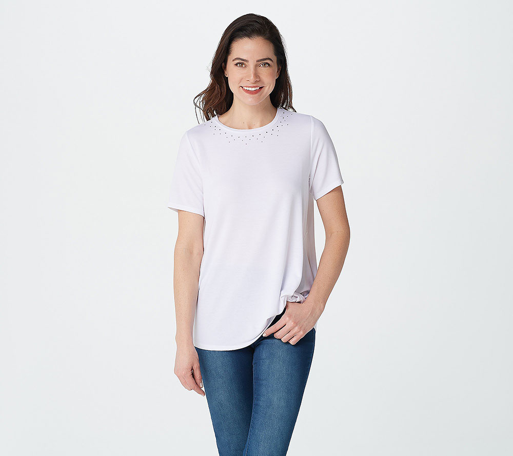 Ladies Embellished Tops | Sparkle & Shine | Quacker Factory