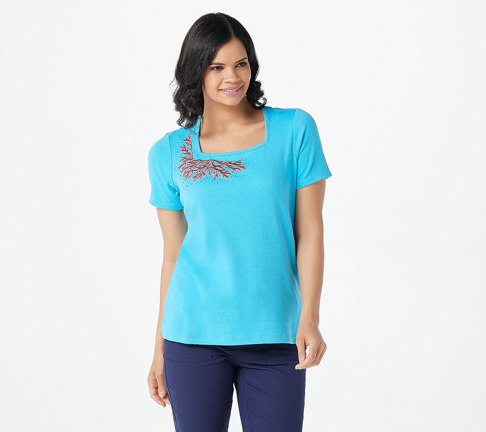Women's Tropical Tops | All Things Tropical | Quacker Factory